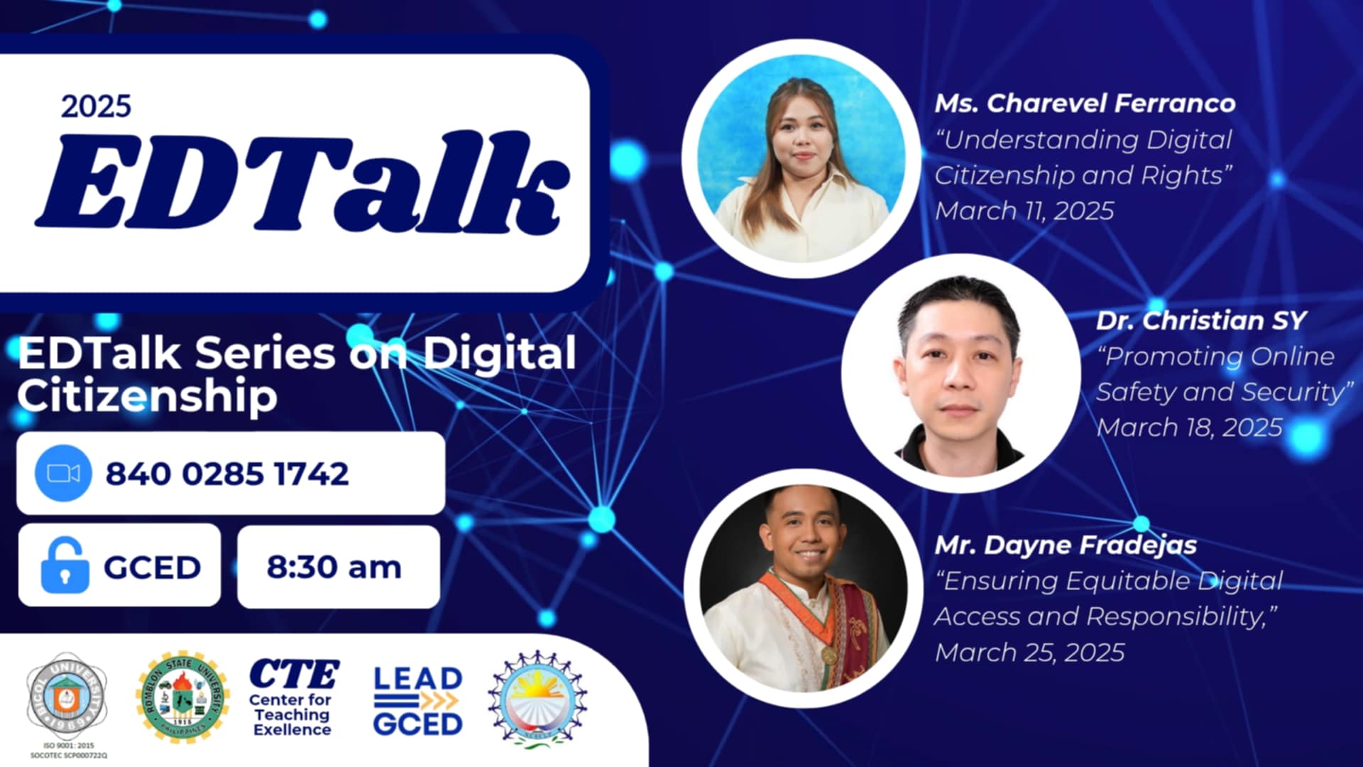 Kickstarting the 2025 EDTalk Series: Episode 1 – Understanding Digital Citizenship and Rights ...